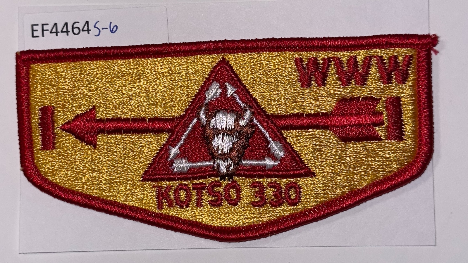 Boy Scout OA Lodge Flap Kotso Lodge 330 S-6 | eBay