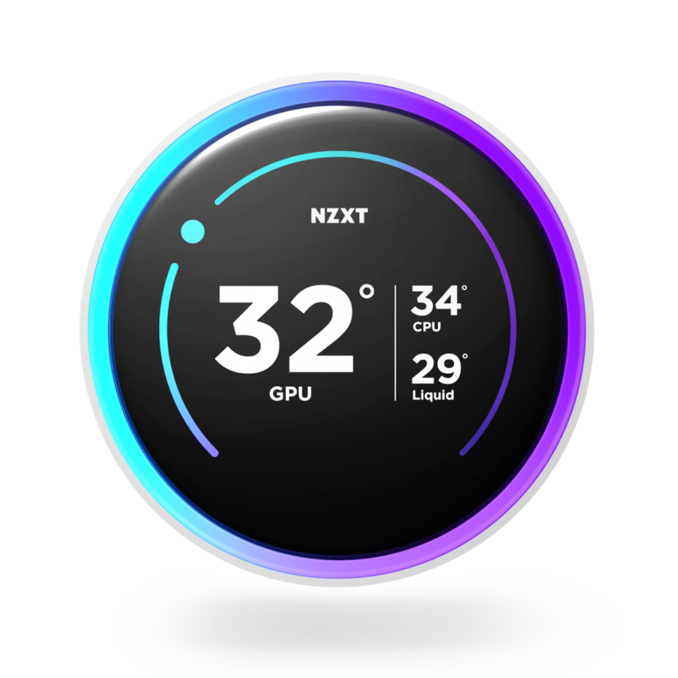 NZXT Kraken Elite 360 RGB 2024 Triple Fan Liquid Cooler RL-KR36E-W2 ...