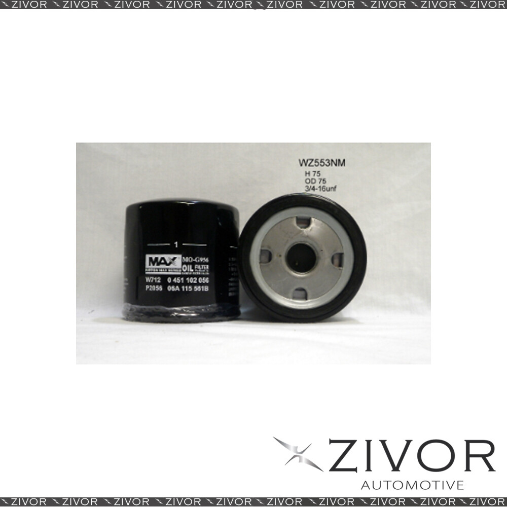 NIPPON MAX Oil Filter For Ford Ecosport 1.5L 12/13-12/17 - WZ553NM *By ...