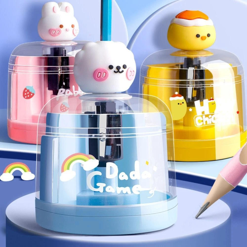 Cartoon Electric Pencil Sharpener