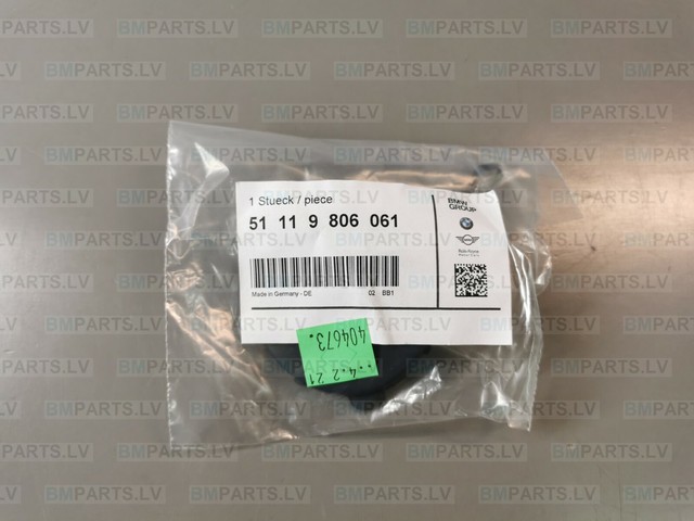 MINI Countryman F60 Front Bumper Tow Hook Eye Cap Cover 51119806061 ...