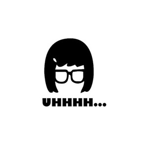 Tina Belcher Uhhh Decal Sticker for Macbook Laptop Car Window Bumper ...