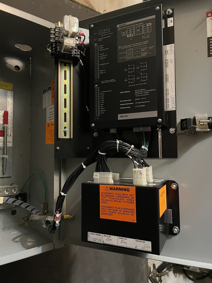 GE Zenith Controls MX150 w/ Transfer Switch. | eBay