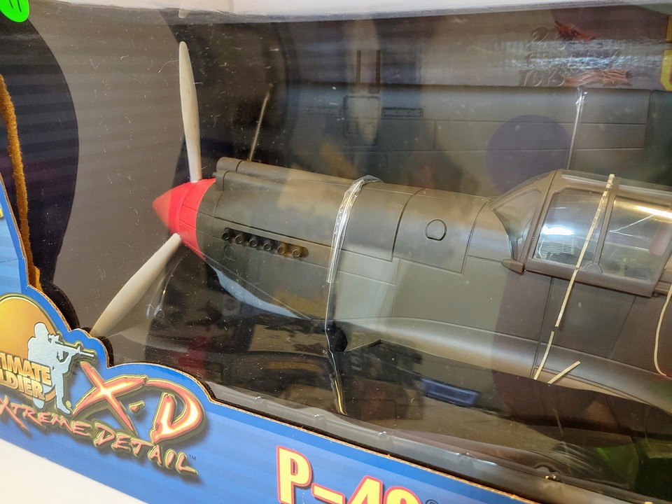 P-40B Warhawk 1:18 23rd Pursuit Squadron WWII 21st Century Toys NIB | eBay
