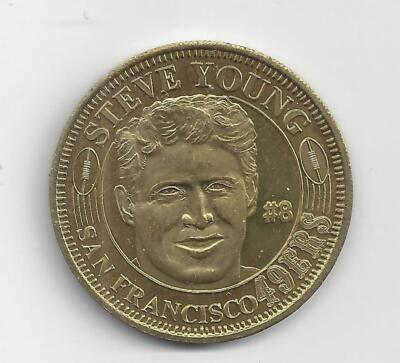 Steve Young 1998 Pinnacle NFL Quarterback Club Coin SF 49ers | eBay