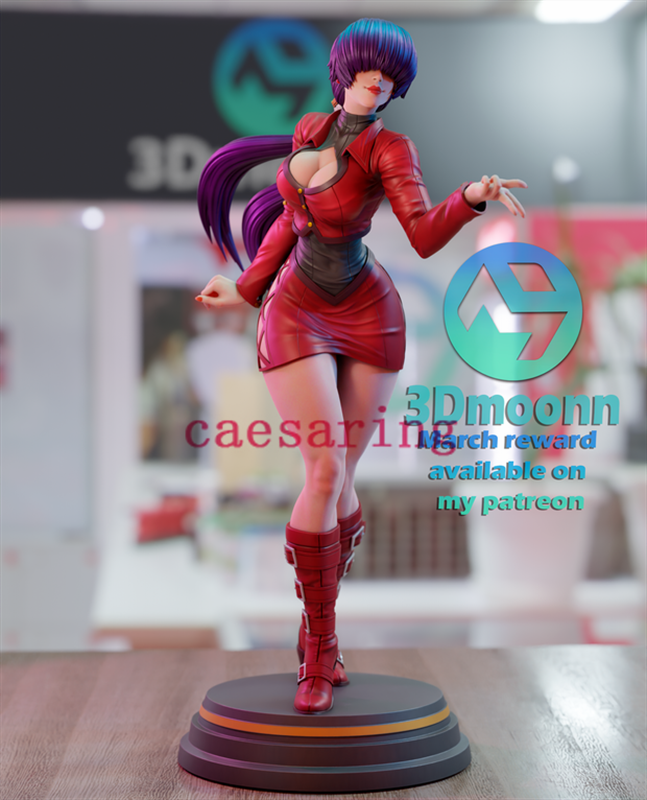 Shermie SNK 3D Printing Unpainted Figure Model GK Blank Kit New Toy In Stock | eBay