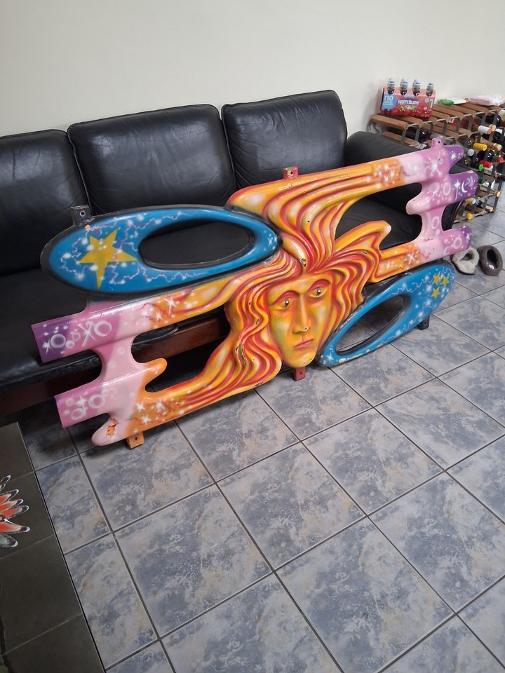 1970s Godspell Panel From A Maxwell Speedway Ark Pop Art ,Mancave ,Rare ...