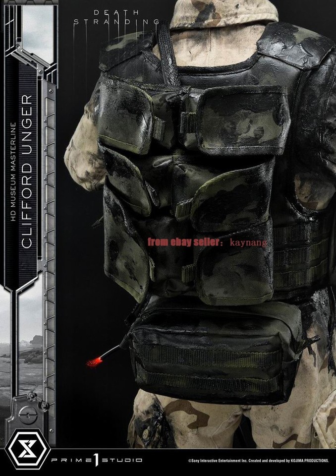 Prime 1 Studio HDMMDS-02 Death Stranding 1/2 Clifford Unger Statue ...