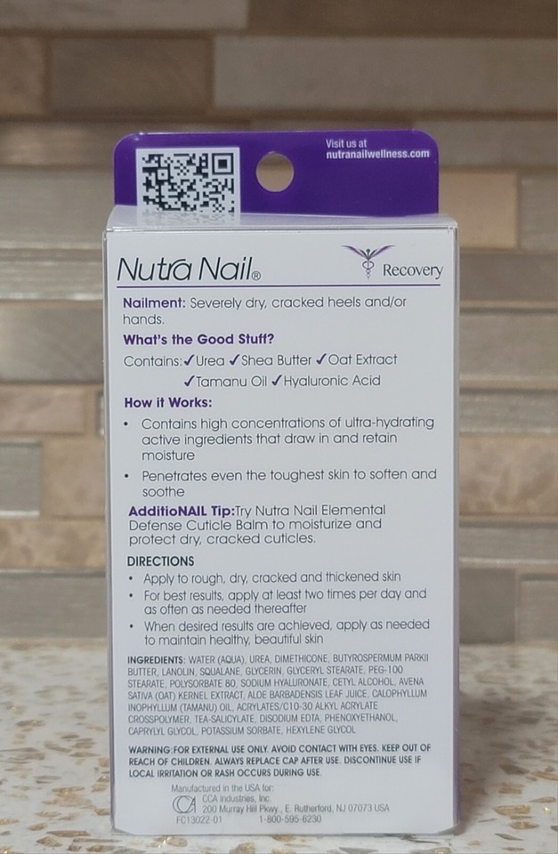 Nutra Nail Recovery Intensive Hand & Heel Treatment For Dry Cracked ...