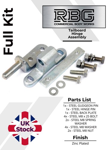 Tailgate Hinge Assembly Set/Kit for Tailboard, Tippers, Trucks ...