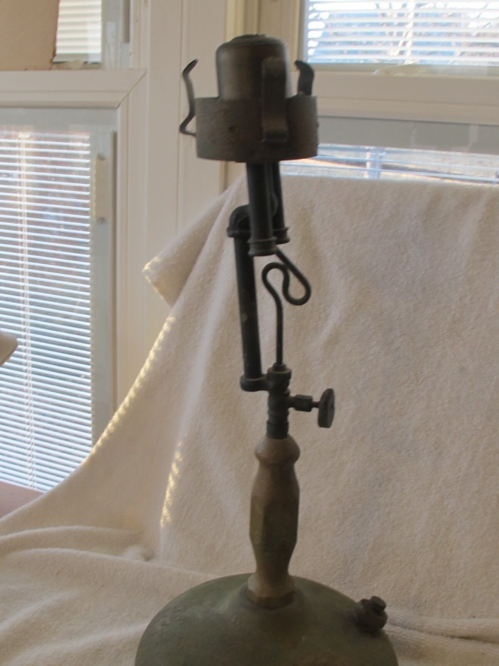 Antique Akron Lamp Co Diamond Kerosene Oil Lamp Lantern 1920s UNTESTED ...