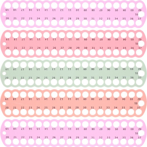 5PCS Cross-Stitch Thread Board Holder Storage Embroidery Floss ...