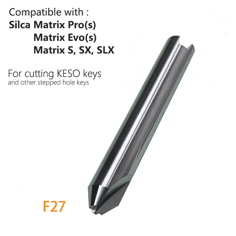 F27 Carbide Key Machine Cutter for Cutting KESO Keys Step Hole | eBay