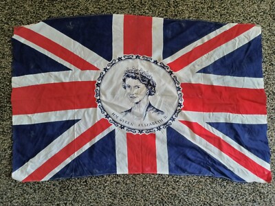 Queen Elizabeth Coronation Flag /Bunting Vintage 1953 | eBay