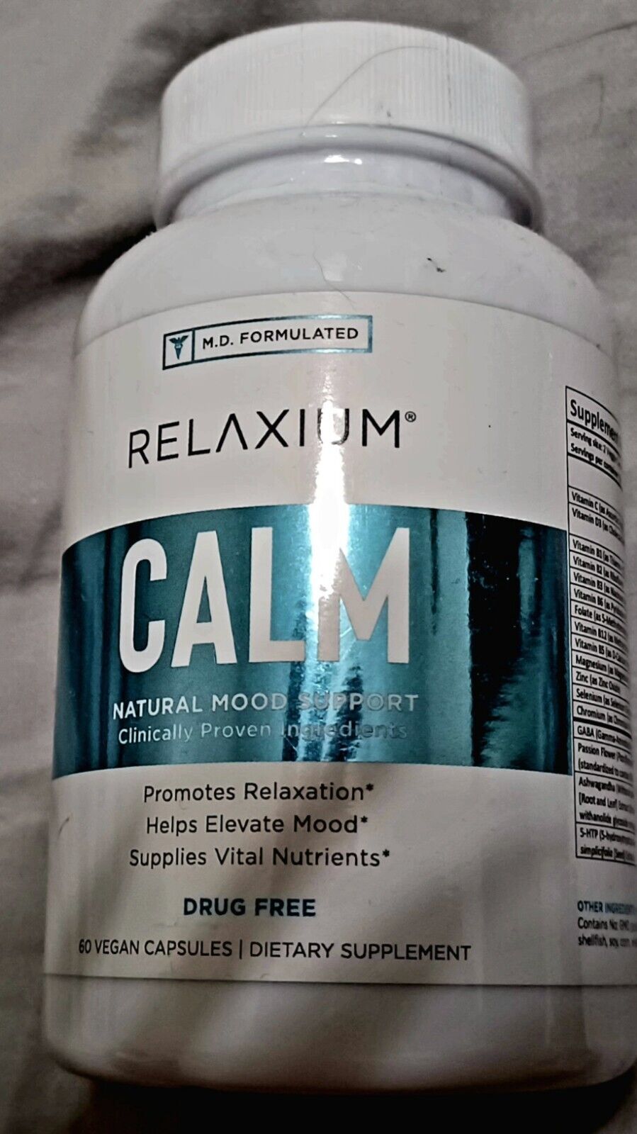 RELAXIUM CALM 60 Capsules - Dietary Supplement for Better Sleep | eBay