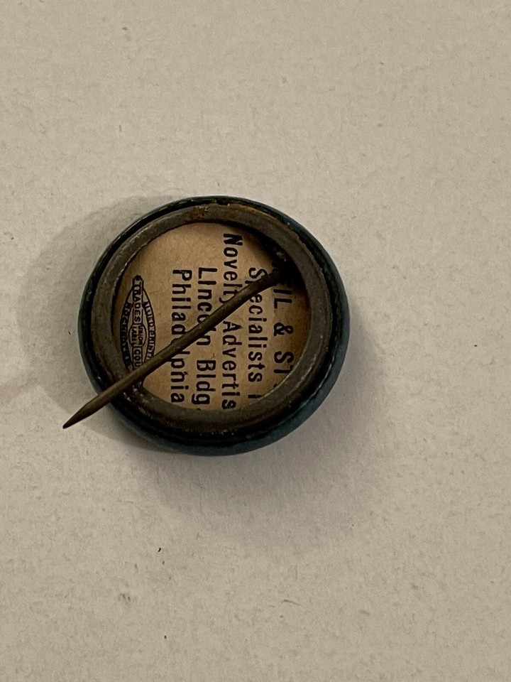 George Wharton Pepper Pennsylvania US Senator political pin button PB8C ...