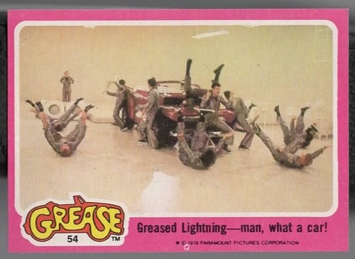1978 TOPPS GREASE SERIES 1 #54 Greased Lightning- Man What A Car! | eBay