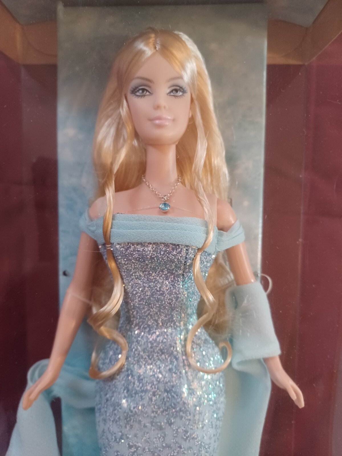 March Aquamarine Barbie Doll Birthstone Collection 2002 Mattel B3411 ...