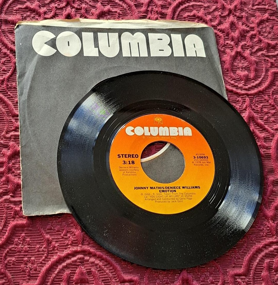 Johnny Mathis / Deniece Williams - Too Much, Too Little, Too Late ...