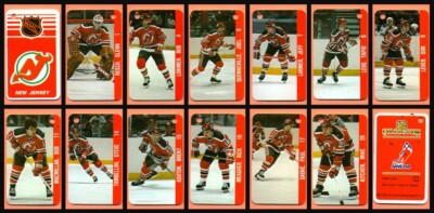 Renaissance 1983 G.Chico Resch Devils Team Set of 7 Pieces Souhaits ...