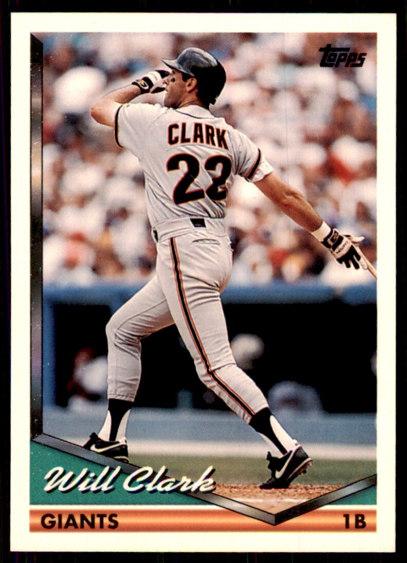 1994 Topps Will Clark Baseball Cards #240 | eBay
