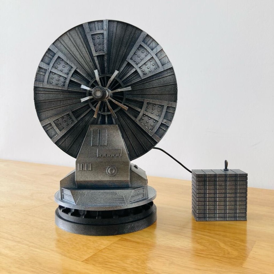 1.4 FD P-Tower Hoth Radar Laser Cannon for 6 IN (1:12) Figure Diorama ...