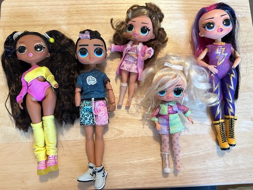 5 LOL Surprise OMG Fashion Dolls for Parts and Pieces - TLC - See ...