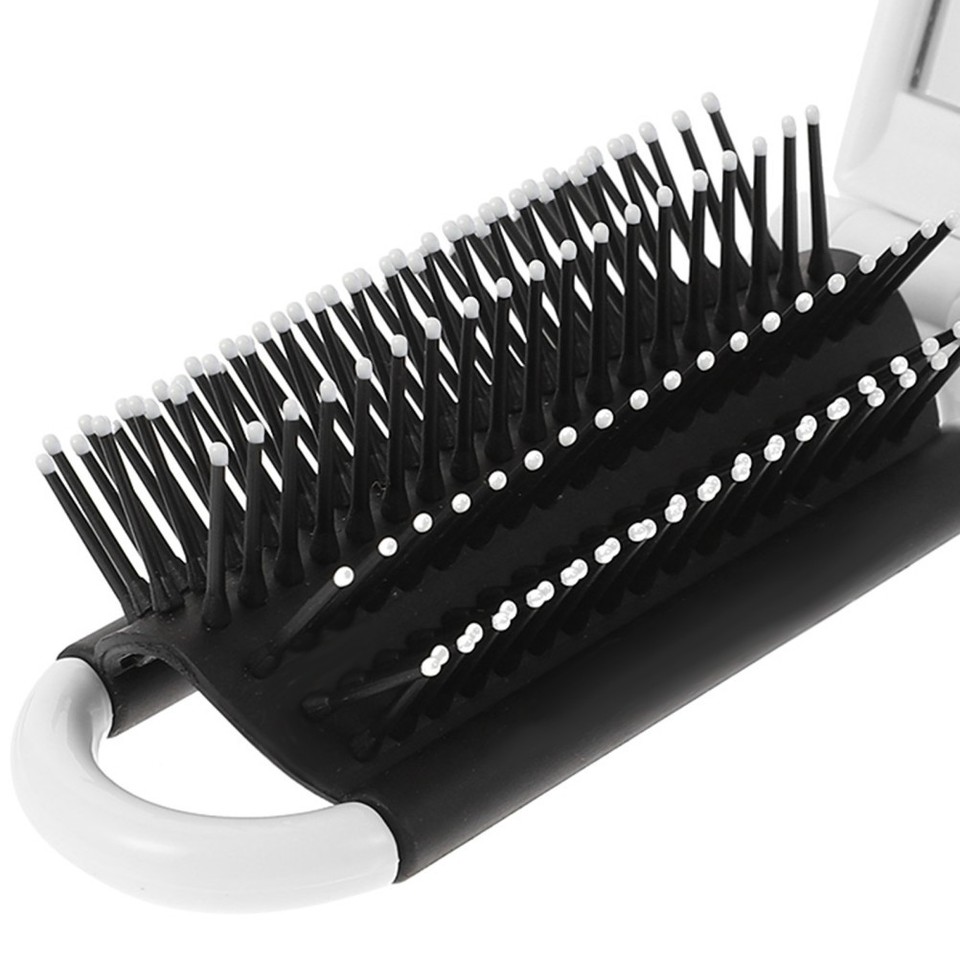 10 Pcs Mini Portable Hair Combs Foldable Combs with Mirror Foldable ...