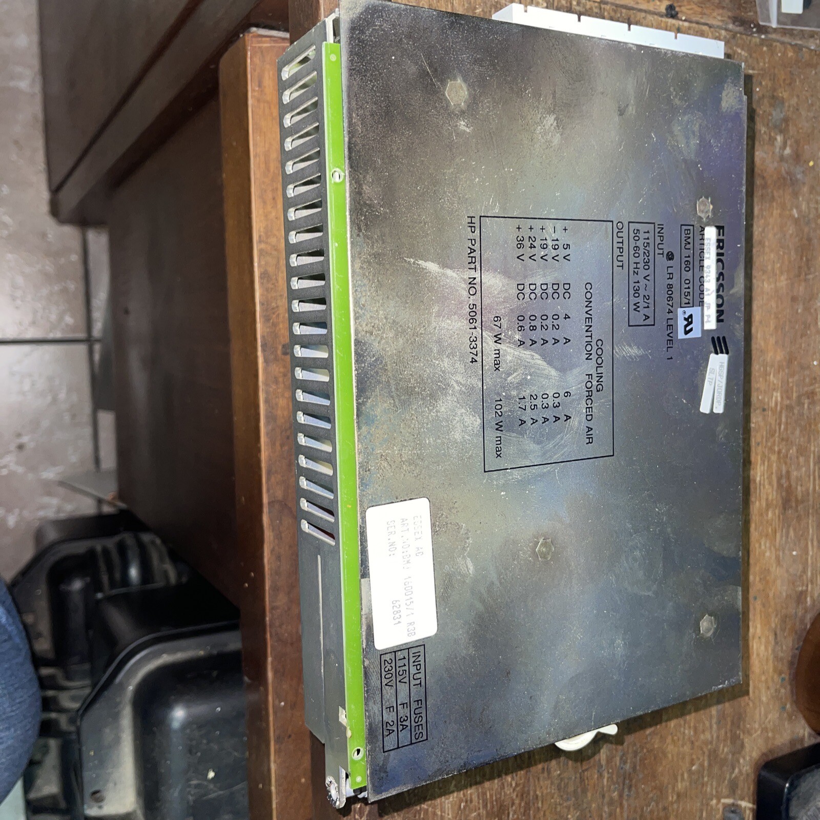 Agilent / HP 5061-3374 Base Power Supply - For Hewlett Packard 1050 ...