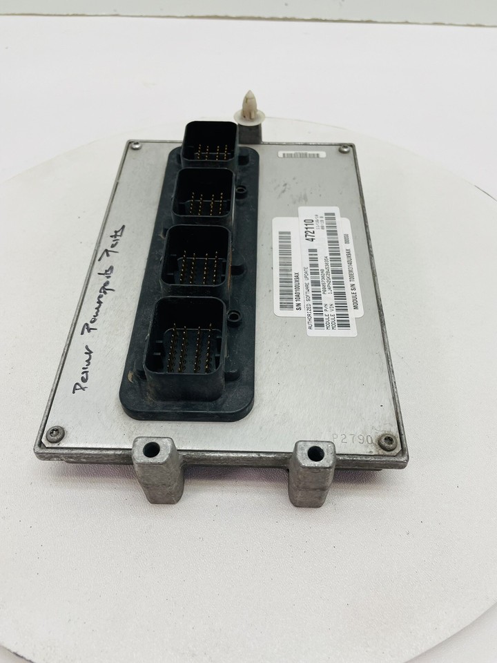 2011 Jeep Liberty Engine PCM ECU PCU Computer Module P68057302AB 3.7L A ...