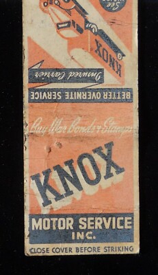 1940s TRUCKING Knox Motor Service Elgin Freeport Sterling Beloit WI ...