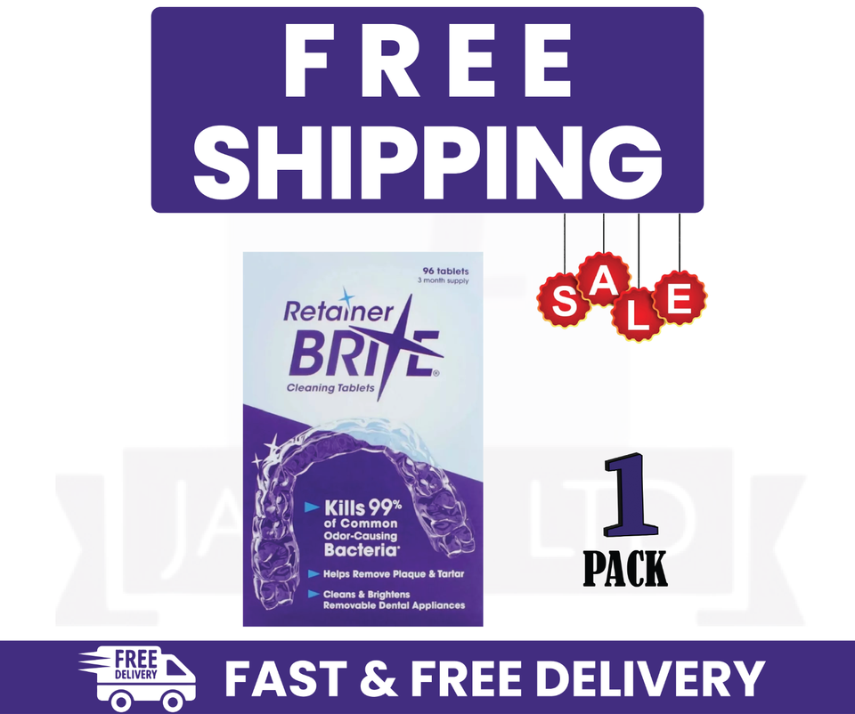 Retainer Brite Box Tablets 96ct, 3 Month Supply | eBay