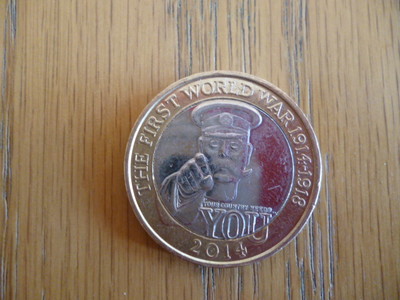 THE FIRST WORLD WAR LORD KITCHENER 2 POUND COIN 2014 | eBay UK