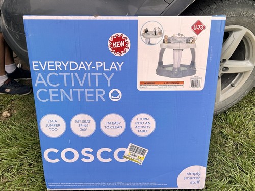 Cosco Everyday Play Activity Center Table & Jumper Adjustable - Ocean ...