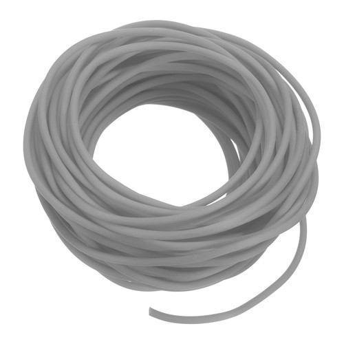 Rubber Cord Tube 33ft 2mm Dia 1.2mm Hole Grey Hollow Tubing for DIY Craft 617662378424| eBay