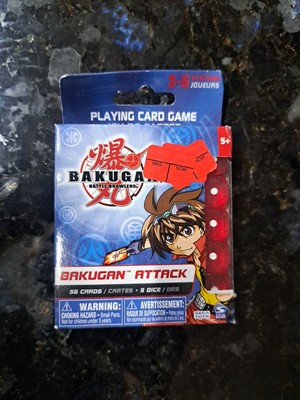 Bakugan Battle Brawlers Attack Playing Card & Dice Game Set 2008 | eBay