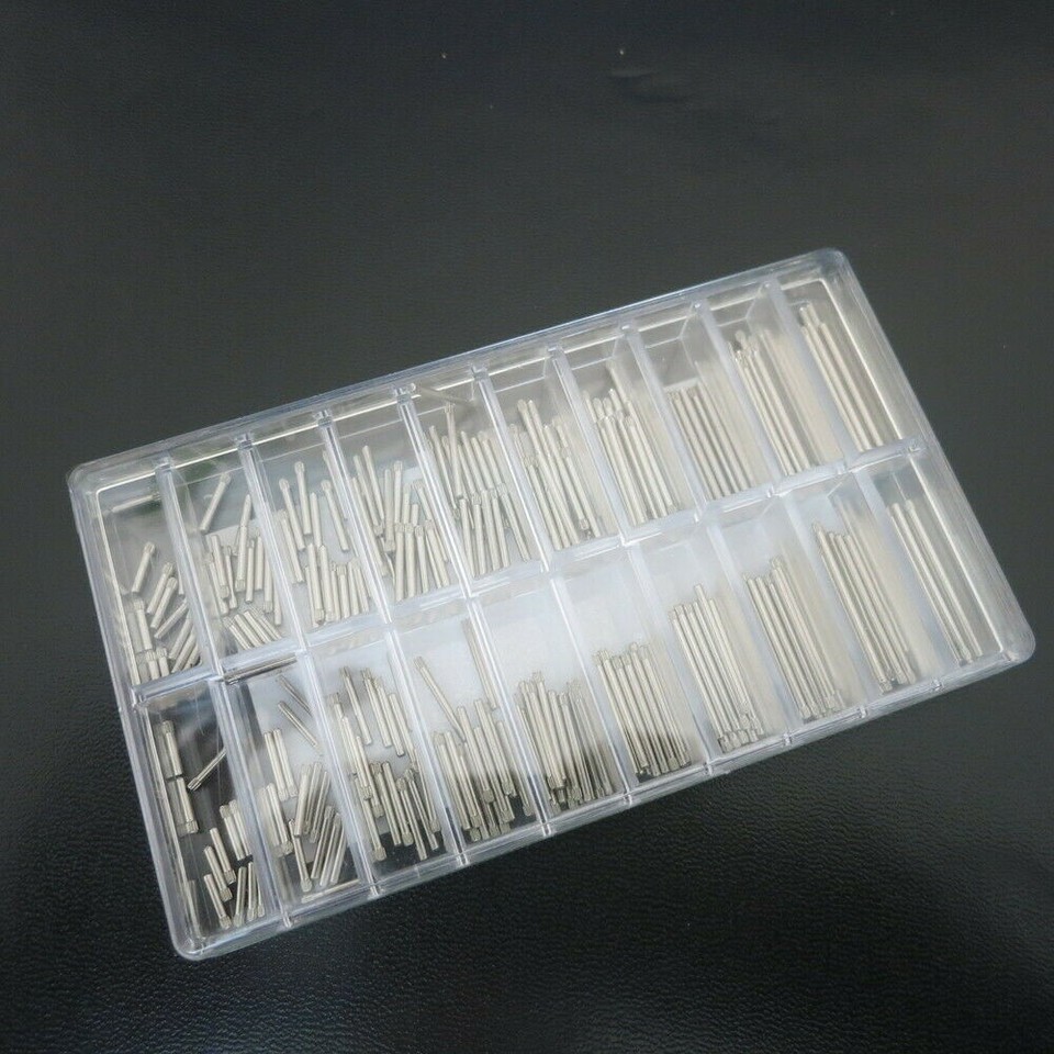 300Pcs 1.3&1.4mm Diameter Single End Watch Spring Bar Link Pin ...
