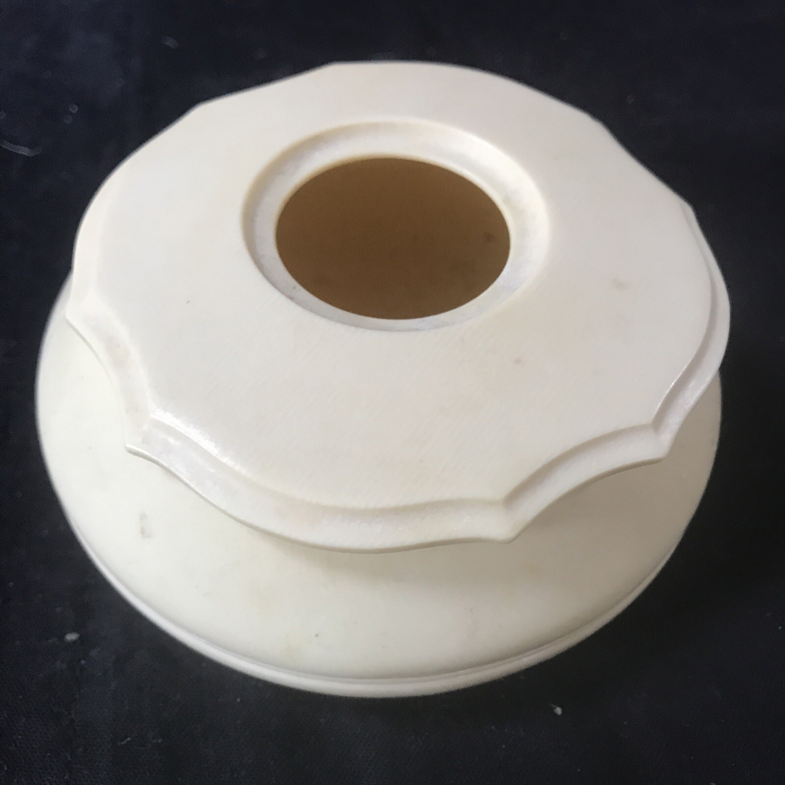 VINTAGE French IVORY PYRALIN DUBARRY HAIR RECEIVER CELLULOID | eBay