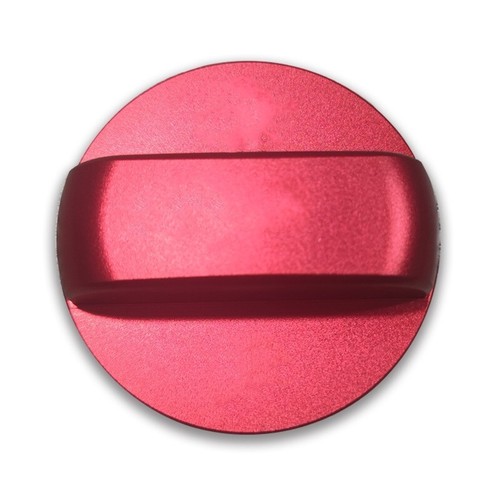 1x Red Aluminum Gas Oil Fuel Tank Cap Cover Fits RAV4 Highlander Land ...