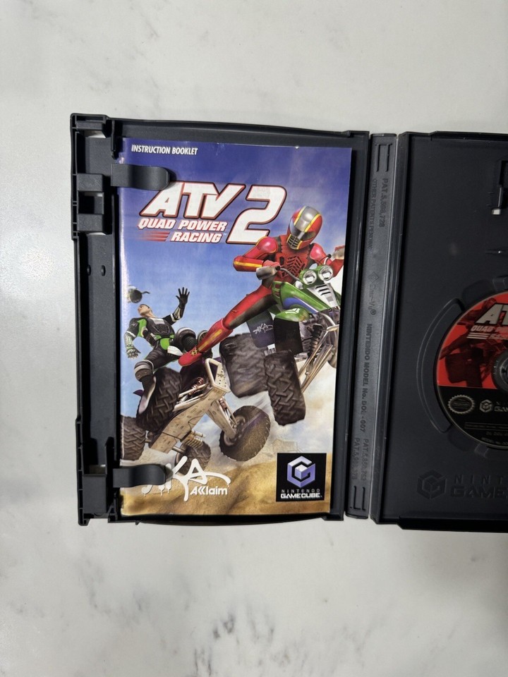 ATV: Quad Power Racing 2 (Nintendo GameCube, 2003) No Scratches SHIPS ...