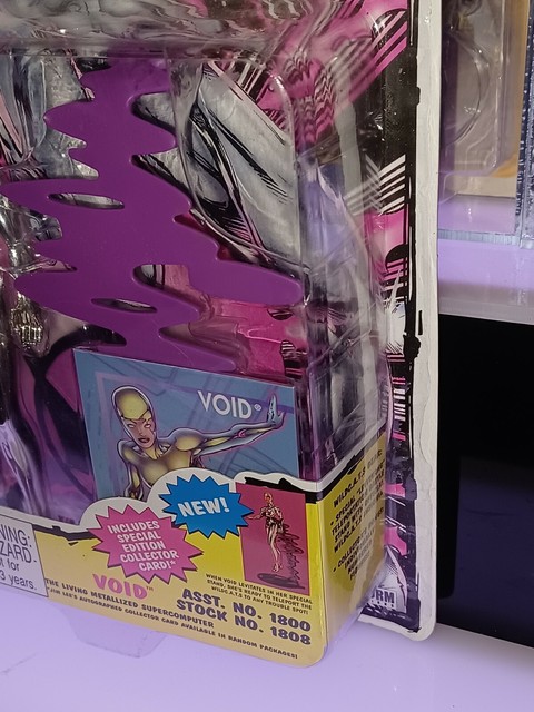 Playmates Toys Wildcats Void Action Figure & Collector Card 1995 T3657 ...
