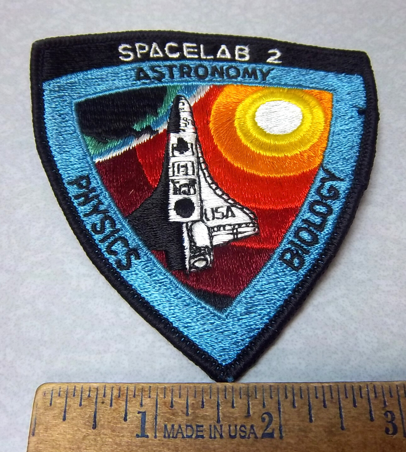 NASA Spacelab 2 embroidered Patch, Beautiful patch, new & unused iron ...