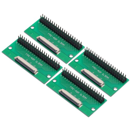 4pcs FFC FPC Connector Board 40 Pins Double Row Male Pin Header Strip ...