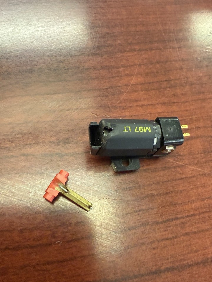 Shure M97 LT Cartridge with P Mount to standard mount adapter | eBay
