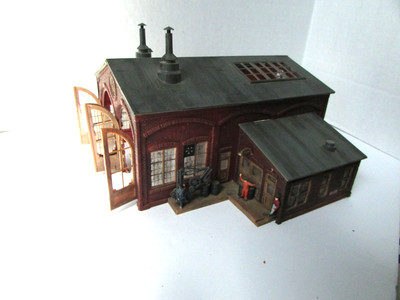 Vtg Revell Operating Engine House Building Built HO Scale As is PR | eBay