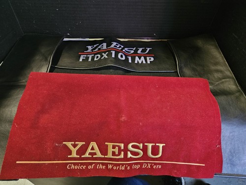 Yaesu FTDX-101MP Dust Cover Plus 2 Yaesu Velvet Dust Cloth Squares | eBay