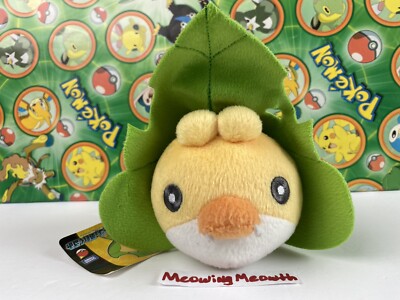 Pokemon Plush SEWADDLE Tomy Takara 6 " Pokedoll stuffed figure go toy ...
