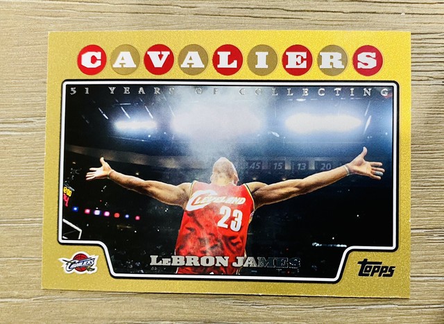 2008-09 Topps - Gold Border #23 LeBron James /2008 for sale online | eBay