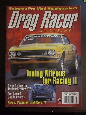 Drag Racer Magazine May 2003 Tuning Nitrous for Racing II Jordan ...