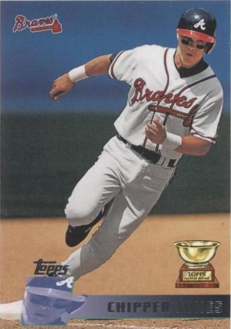 2010 Topps - The Cards Your Mom Threw Out Chipper Jones #177 Original ...